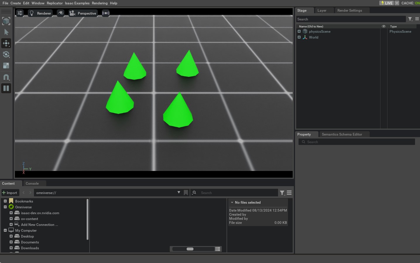 Interacting with a rigid object — Isaac Lab Documentation