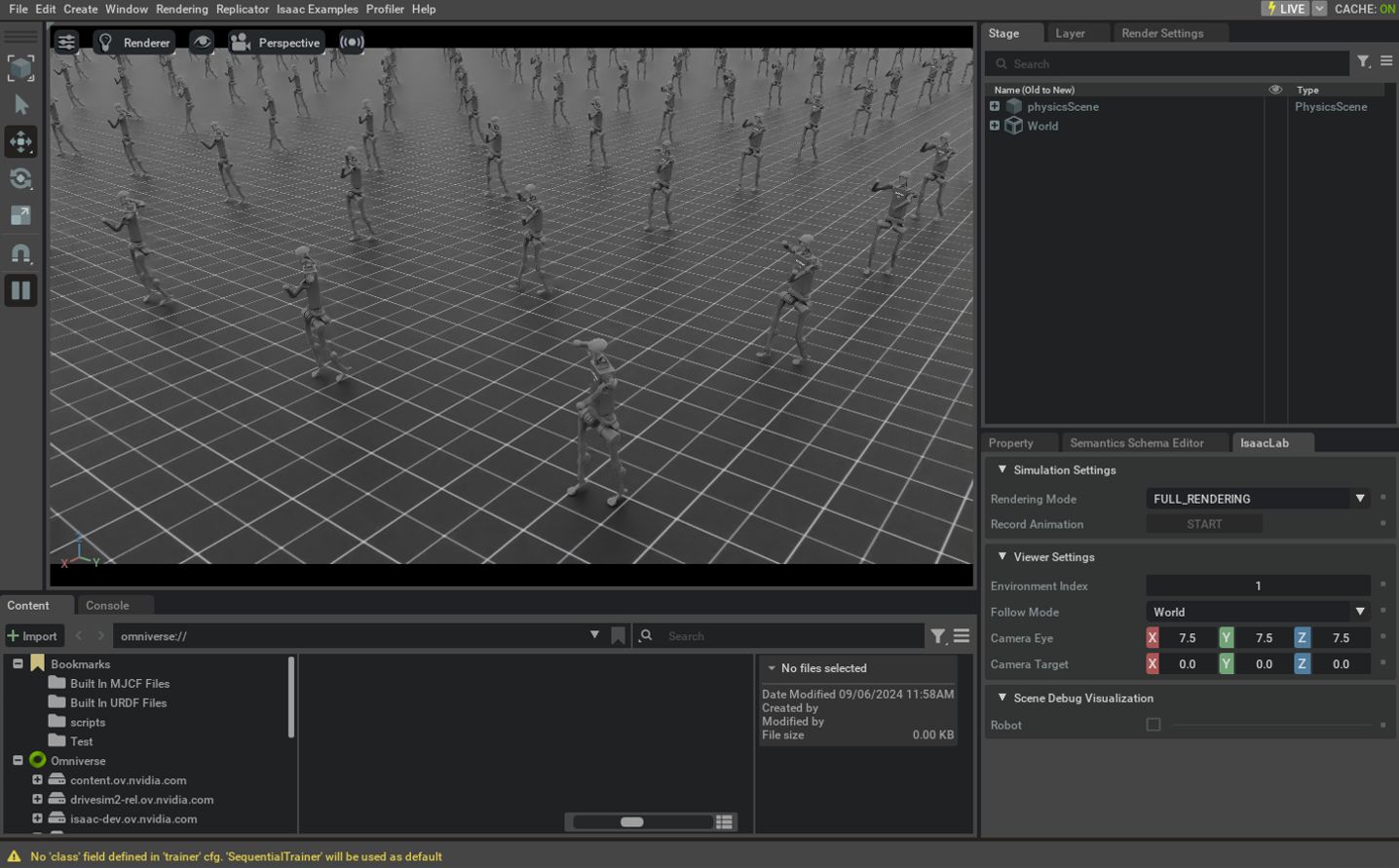 Modifying an existing Direct RL Environment — Isaac Lab Documentation